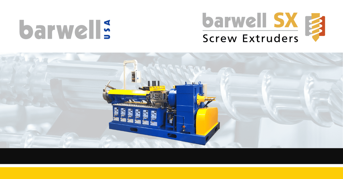 Barwell | Rubber Screw Extruders – Barwell SX Range